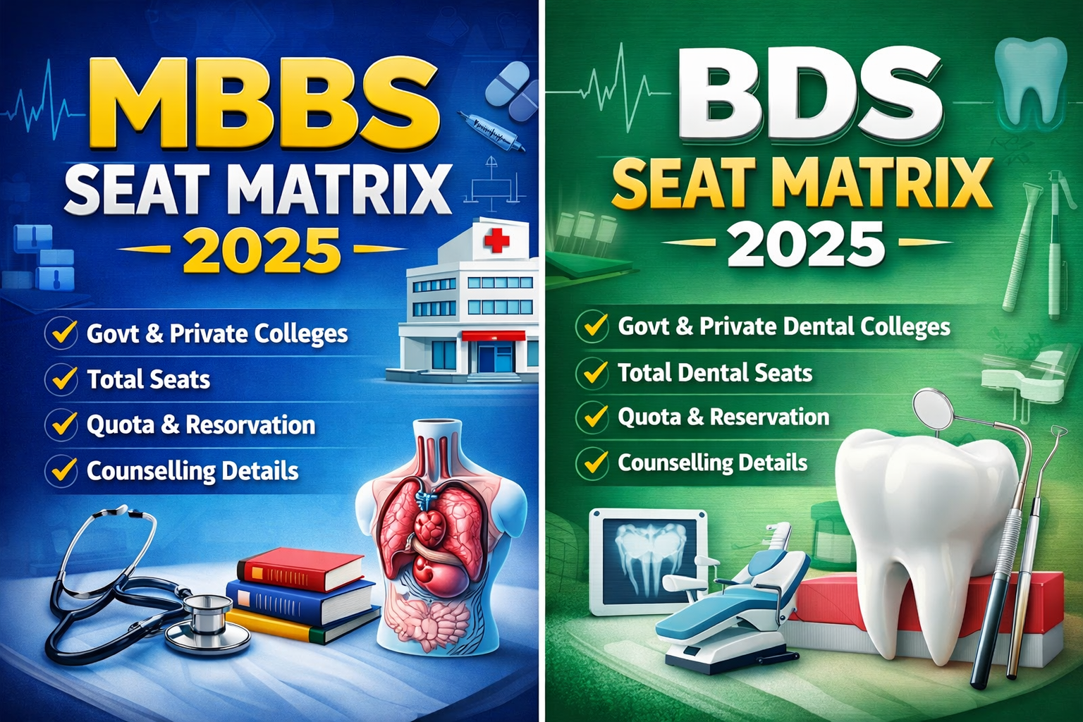 Karnataka NEET Seat Matrix 2026: Total MBBS & BDS Seats in Govt ...
